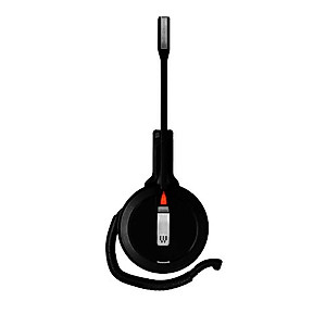 Sennheiser SDW 5016 (507016) Single-Sided Wireless DECT Headset for Desk Phone Softphone/PC& Mobile Phone Connection Dual Microphone Ultra Noise-Canceling, Black, 3 inches