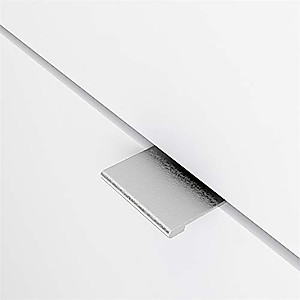 Pemberly Row Modern 4 Drawer Shoe Cabinet, 24-Pair Shoe Rack Storage Organizer in White