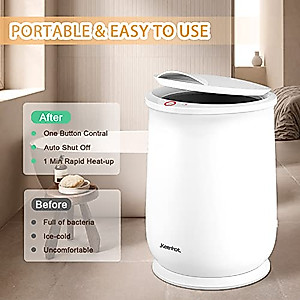 Bucket Towel Warmer, Keenhot Towel Warmers for Bathroom, Portable Large Towel Warmers with Auto Shut Off, HotTowel Warmer for Blanket, Towel and Bathrobe