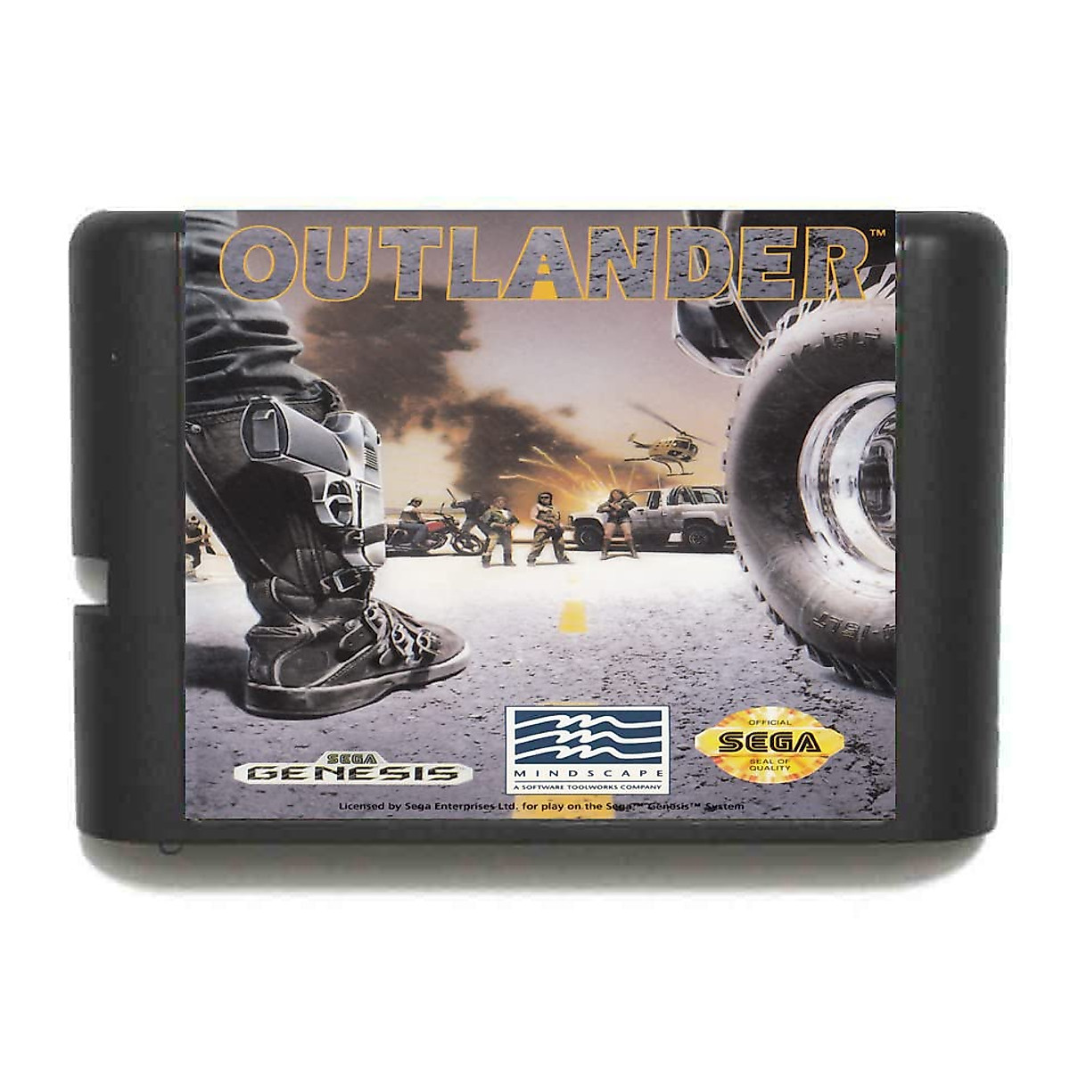 Outlander 16 bit MD Game Card For Sega Mega Drive For Genesis-NTSC-J