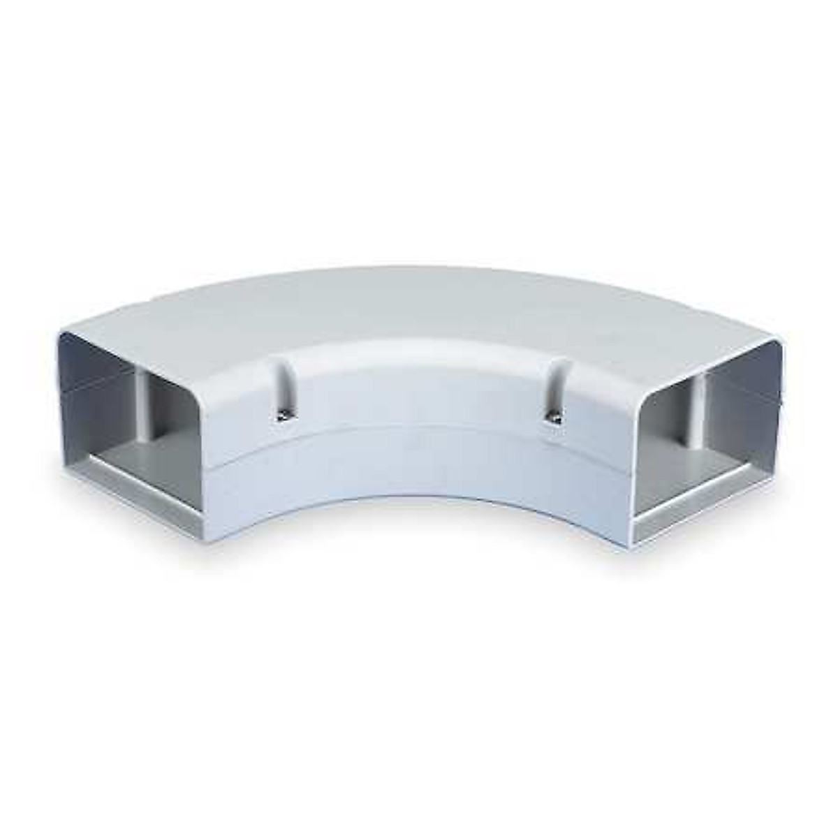 DiversiTech 6" SpeediChannel 90 Degree Long Radius Bend for Air Conditioning Lines, Natural (1 Pack)