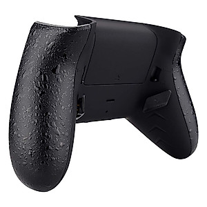 eXtremeRate Textured Black Lofty Programable Remap & Trigger Stop Kit, Upgrade Boards & Redesigned Back Shell & Side Rails & Back Buttons & Trigger Lock for Xbox One S/X Controller Model 1708