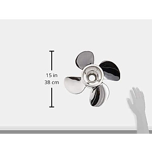 Turning Point Propeller 31501931 Express Right Stainless 4-Blade Propeller (14 X 19)