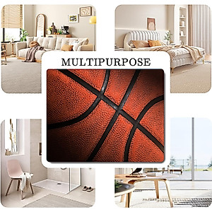 Area Rug Carpet Floor Washable Mats Rugs Non-Slip 5'x4' for Living Room Bedroom Dining Room Office Outdoor Home Decor Basketball