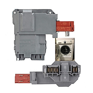 𝐍𝐞𝐰 𝐔𝐩𝐠𝐫𝐚𝐝𝐞131763202 131763256 Washer Doors Lock Latch Switch Assembly, for Electrolux, Frigidaire Affinity White-Westinghouse, Crosley, Gibson, GE. Front Load Washer Switch Part 1317632