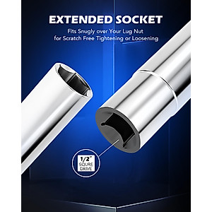 OMT M14x1.5 Spike Lug Nuts, 14mmx1.5 Wheel Lug Nuts Compatible with Chevy Silverado Express, Ram 2500 3500, Ford F250 F350, GMC Sierra Yukon Savana and More, Spike Lug Nut Set, Set of 32, Chrome