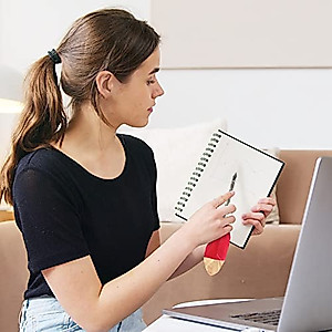 Operitacx Calligraphy Pens Quill Pen and Ink Set with Calligraphy Dip Pen Inkwell Stand Replacement Nibs for Writing Paper Letter Birthday Gift Wine Red Fountain Pen Ink