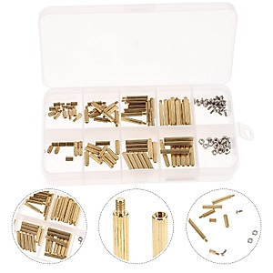 VILLCASE 120pcs Pcb Bracket Screws Laptop Stand for Desk Computer Holder for Laptop Ceiling Fan Screws Motherboard Screws Laptopstand Laptop Computer Replacement Parts Stud Iron Chassis M2