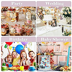 2Pack Upgraded Acrylic Cake Pop Display Stand 15 Hole Clear Acrylic Lollipop Holder with 50Pcs Lollipop Sticks, 50Pcs Packaging Bags and 50Pcs Gold Metallic Twist Ties