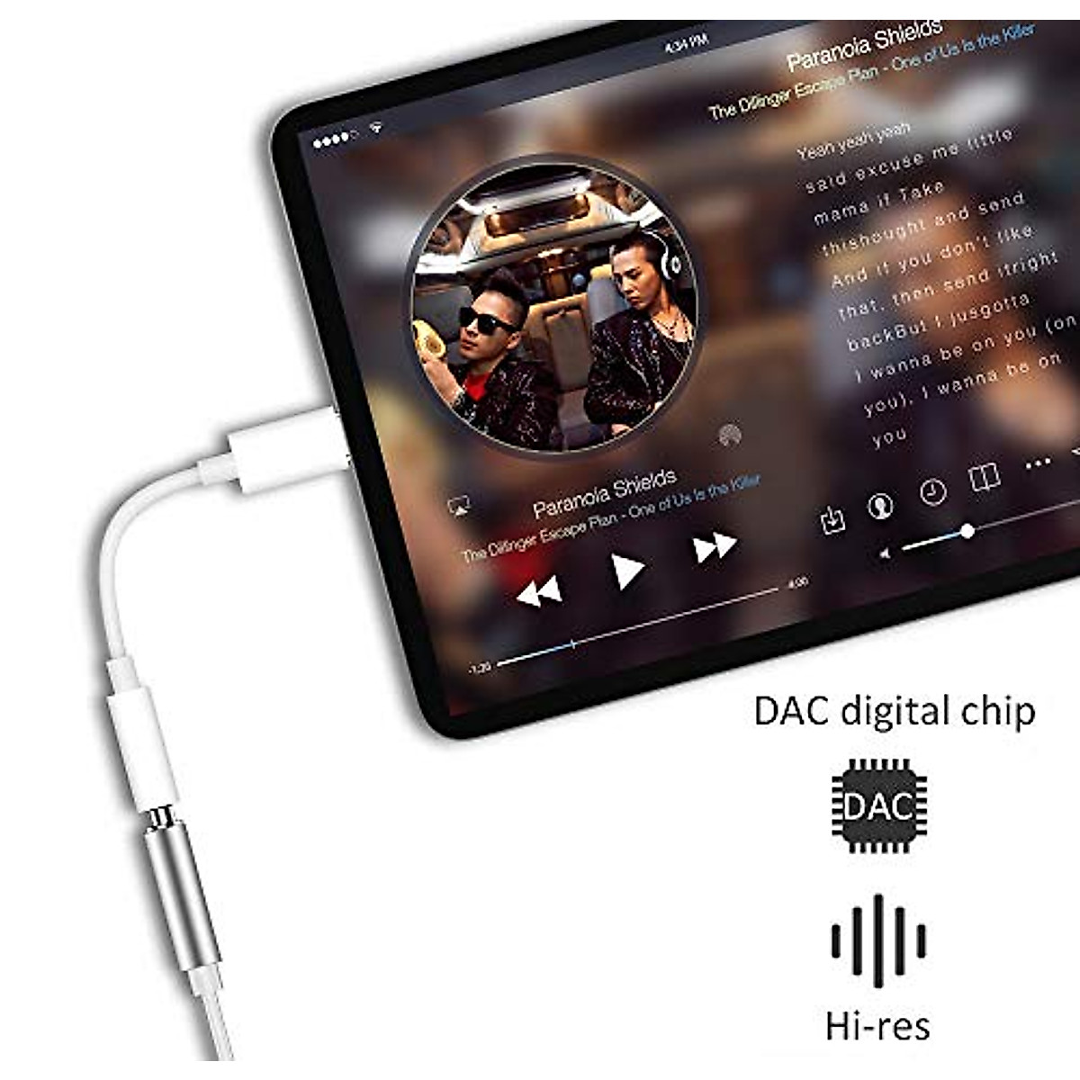 USB C to 3.5mm Headphone Jack Adapter Compatible with Pixel 6 5 4 3 2 XL, iPad Pro 2022 2021 2020 2018, Sony HTC Moto Samsung Galaxy S21 S20 Ultra S20+ Note 20 10 S10 S9 Plus and More