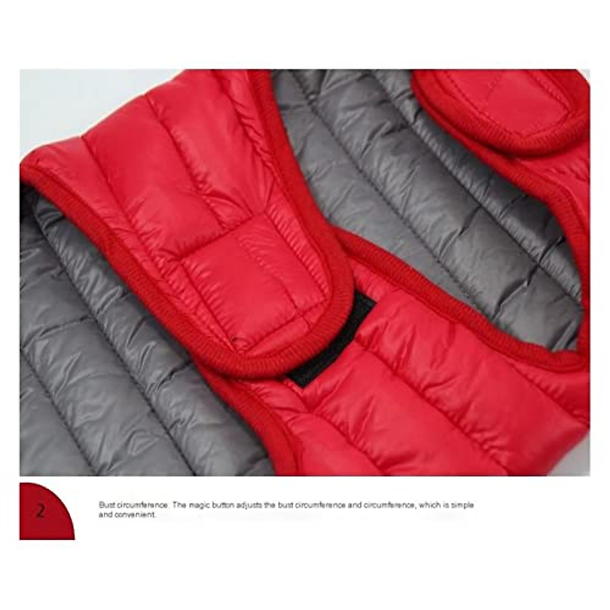 YUEMOL pet Clothes Double Sided Down Padded Coat pet Coat, Small, Medium and Large Size Dog, cat and Dog Warm pet Clothes (Color : B, Size : 3X-Large)