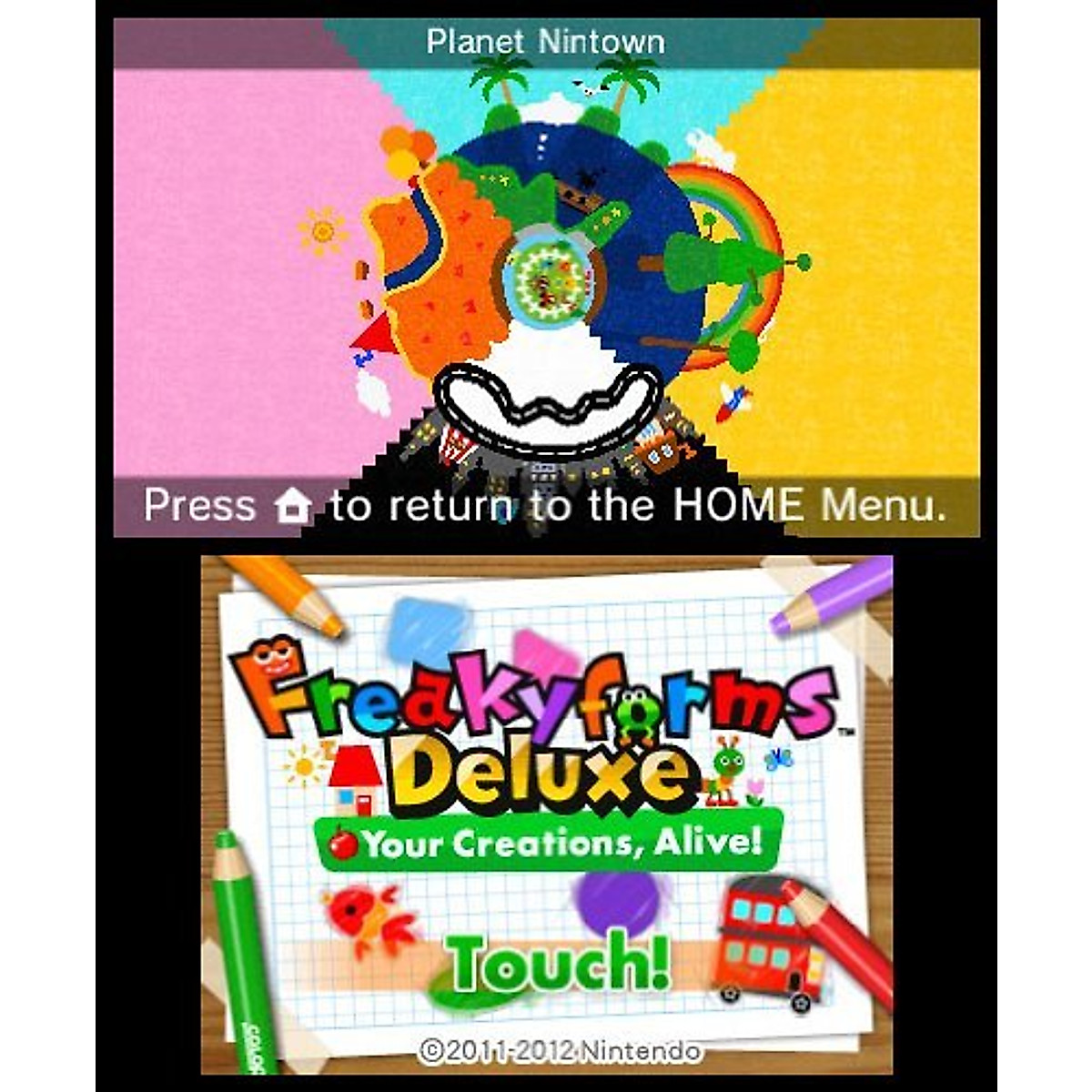 Freakyforms Deluxe: Your Creations, Alive! - Nintendo 3DS (Renewed)