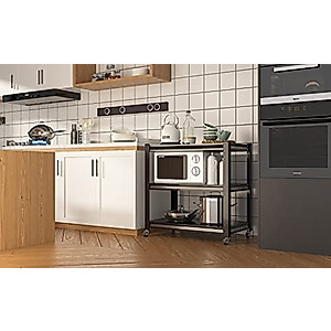 Fesbos Shelves Metal Garage Storage Shelves for Garage Storage, Adjustable Metal Shelves for Storage Shelving, 3-Tier Metal Heavy Duty Shelving, Industrial Storage Racks