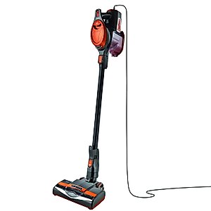 Shark Rocket HV302 Ultra-Light Corded Bagless Vacuum for Carpet and Hard Floor Cleaning with Swivel Steering, Orange (Renewed)