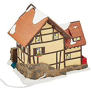 Department 56 Alpine Village Alpen Woolen Mill Lit House