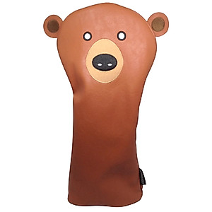 ReadyGOLF Bear Embroidered Animal Driver Headcover