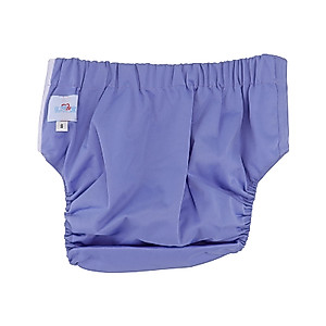 Healifty Adult Diapers Adult Incontinence Underwear Cloth Diapers for Elderly Washable Reusable Leak Protective Underwear for Women Men Purple