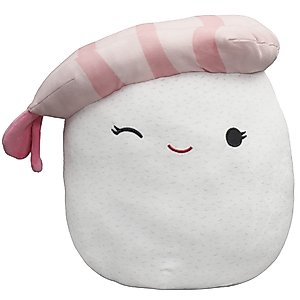 Squishmallows Original 14-Inch Winking Keina Shrimp Sushi - Large Ultrasoft Official Jazwares Plush