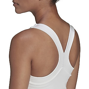 adidas Women's Tennis Y-Tank Aeroready, White, Small