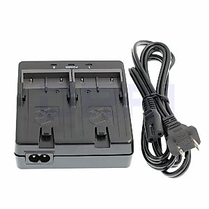 DRRI BC-30D Dual Charger for Total Station BT65Q BT66Q BT60Q BT61Q Battery