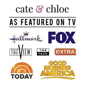 Cate & Chloe Leila 18k Tennis Bracelet, Women's 18k Yellow Gold Plated Tennis Bracelet w/Cubic Zirconia Square Crystals, 7.5" Sparkling Stone Bracelet for Women, CZ Wrist Bracelets