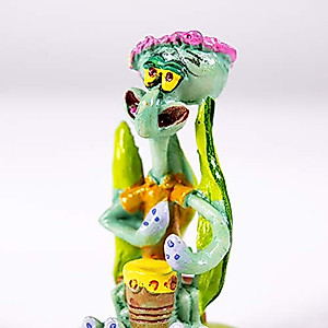 Penn-Plax Officially Licensed Spongebob Squarepants Aquarium Ornament – Squidward (Mini/Small Size) – Perfect for Freshwater and Saltwater Tanks