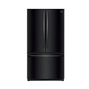 Kenmore 4673029 26.1 cu. ft. Non-Dispense French Door Refrigerator, Black