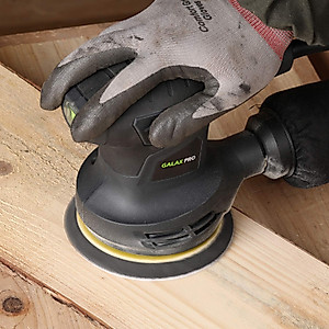 GALAX PRO 280W 13000OPM Max 6 Variable Speeds Orbital Sander with 15Pcs Sanding Discs, 5” electric Sander with Dust Collector for Sanding and Polishing