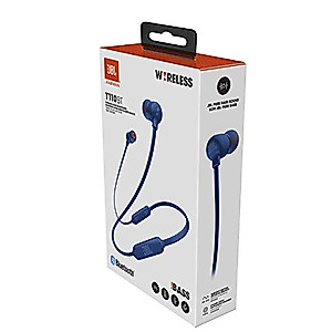 JBL TUNE 110BT - In-Ear Wireless Bluetooth Headphone - Blue (Renewed)