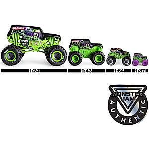 Monster Jam, Official Mini Mystery Collectible Monster Truck 12-Pack, 1:87 Scale, Great Gift for Birthday Parties