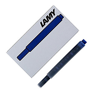 Lamy Fountain Pen Ink Cartridges, Black/Blue Ink, 4 Packs of 5 Cartridges (LT10BKBL)