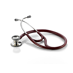 ADC Adscope 602 Traditional Cardiology Stethoscope, Burgundy