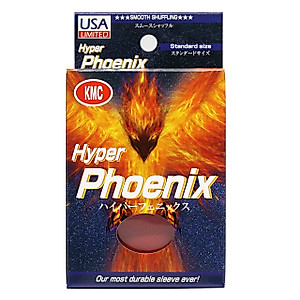 KMC Sleeves Full Size Hyper Phoenix - Matte Red (100)