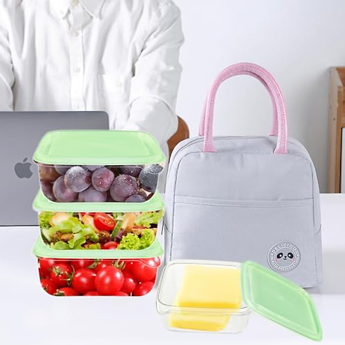 2Pack Sliced Cheese Container with Airtight Lids Cheese Slice Holder Keeps Slice Cheese Fresh Plastic Clear Cheese Box Airtight Cheese Storage Container for Fridge