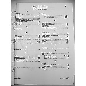 J I Case 1816B Uni Loader Parts Manual Catalog Skid Steer Assembly Exploded View