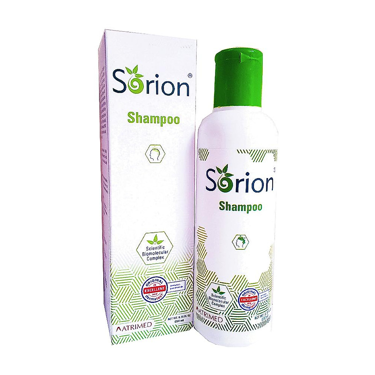 Sorion Shampoo with Coconut Oil, Neem, Turmeric and Pala Indigo Essential Oils for Nourishing Scalp Treatment and Beautiful Hair for Men and Women