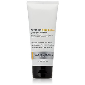 MenScience Androceuticals Advanced Face Lotion, 3.4 Fl Oz