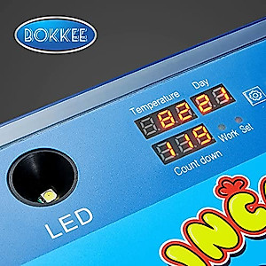Uzumati Egg Incubator,12-35 Eggs Full Automatic Chick Incubator with Auto Egg Turner, Led Candler,Temperature Humidity Control Incubator for Hatching Chickens, Goose, Duck, Quail, Turkey