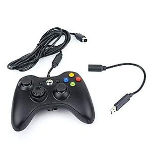 USB Breakaway Cable for Xbox 360, USB Adapter Cord Dongle Compatible with Microsoft Xbox 360 Wired Controller Game Guitar Hero Rock Band