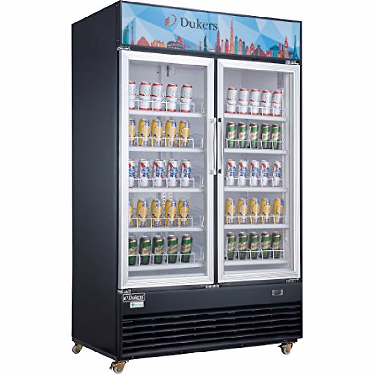 Dukers Appliance USA DSM-41R Merchandiser Refrigerator, Commercial-Grade