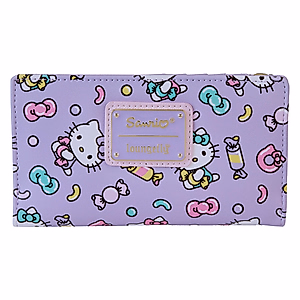 Loungefly Sanrio Hello Kitty Sweets All-Over-Print Flap Wallet