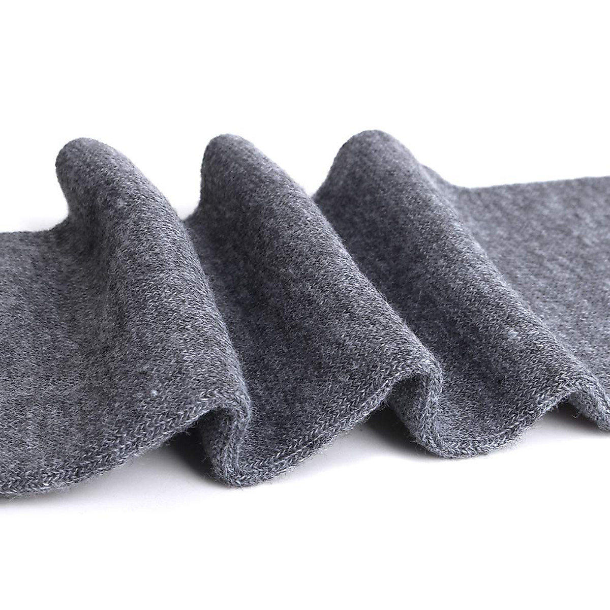 ONESING 8 Pairs Black Thigh High Socks for Women Thigh High Stockings Over the Knee High Socks for Women Long Cotton Socks Thick Cotton Leg Warmers for Girls