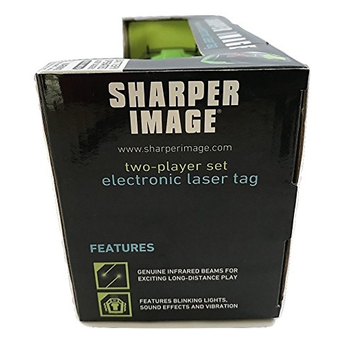 Laser Tag Electronic Game - Two Player Set - Lights, Vibration & Sound, Infrared Technology