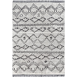 nuLOOM Jaycee Abstract Soft Shaggy Textured Fringe Area Rug, 4x6, Beige