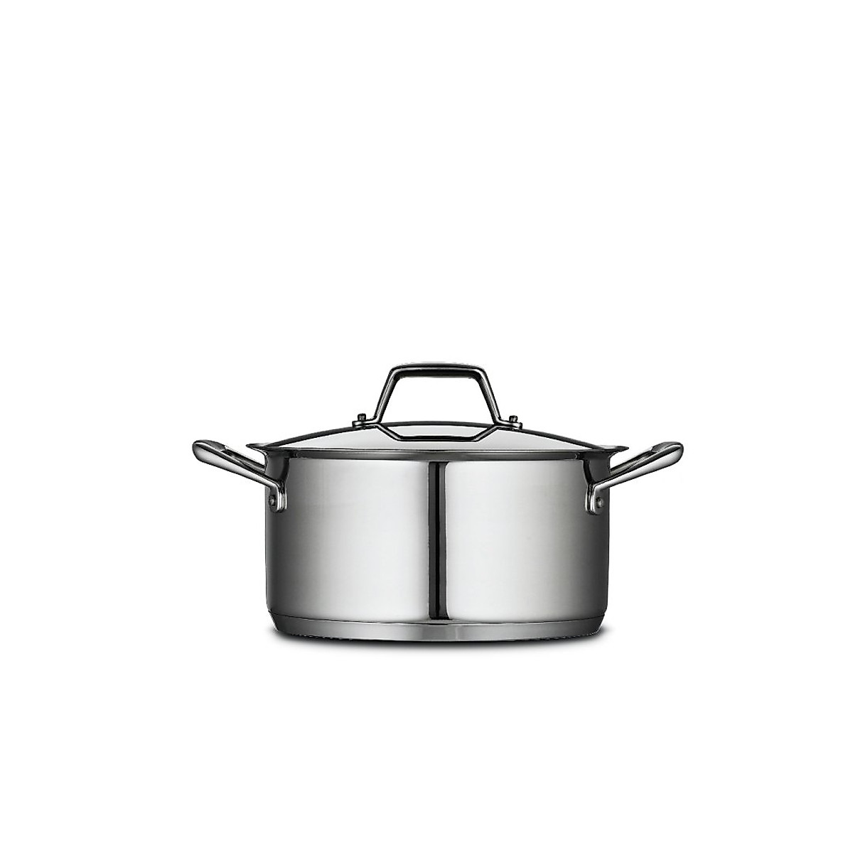 Tramontina Covered Sauce Pot Stainless Steel Tri-Ply Base 6 Quart, 80101/016DS