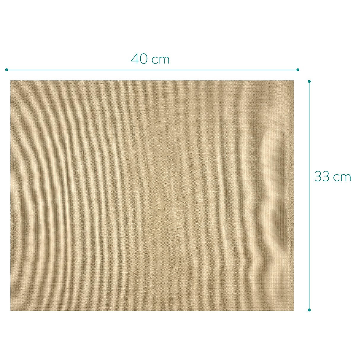 Navaris Set of 3 Reusable Baking Sheets - 13x16 Inches Parchment Paper for Baking Oven - Durable Non-Stick Baking Mats - Reversible Baking Tray