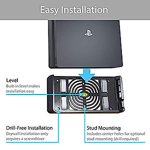 TotalMount Wall Mounting System for Sony Playstation 4 Slim