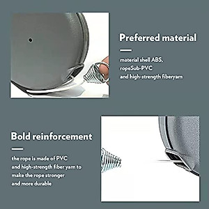 Retractable Clothesline, up to 40 feet Long, can Bear 30 pounds, Easy to Carry, Simple to Install, and can be Used Indoors and Outdoors (Green)