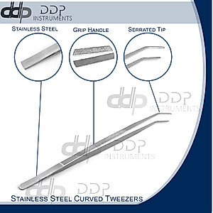 DDP 24" Surgi Grade Stainless Steel Curved Tweezers