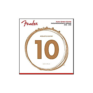 Fender Super 5250 Bass Strings, Nickel-Plated Steel Roundwound, Short Scale, 5250XL .040-.095